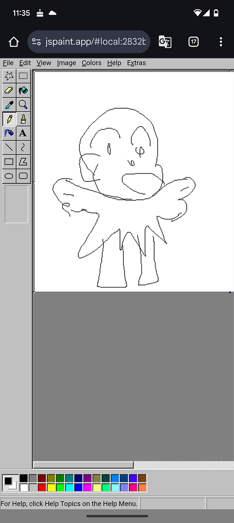 Crudely drawing videogame characters in MS Paint (or equivalent) and ...